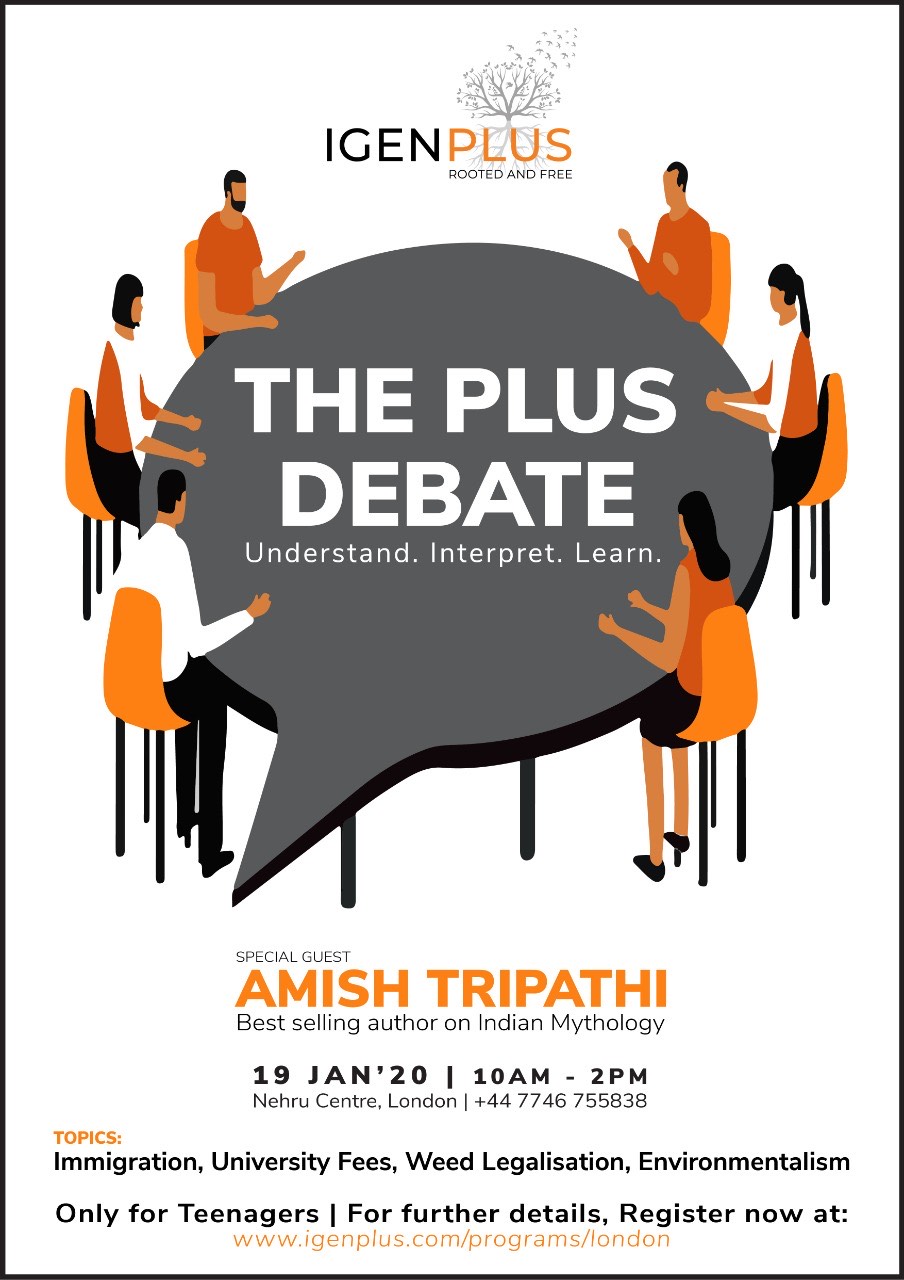 THE PLUS DEBATE - Nehru Centre London