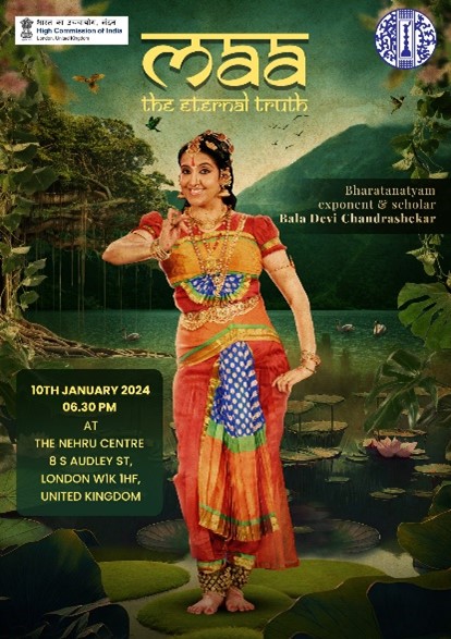 Dance: MAA! Boundless love of Mother & Earth - Nehru Centre London